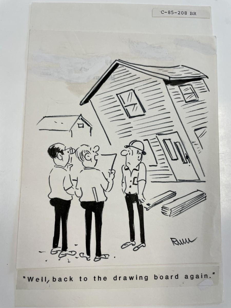 Frank Brummer Original Cartoon | EstateSales.org