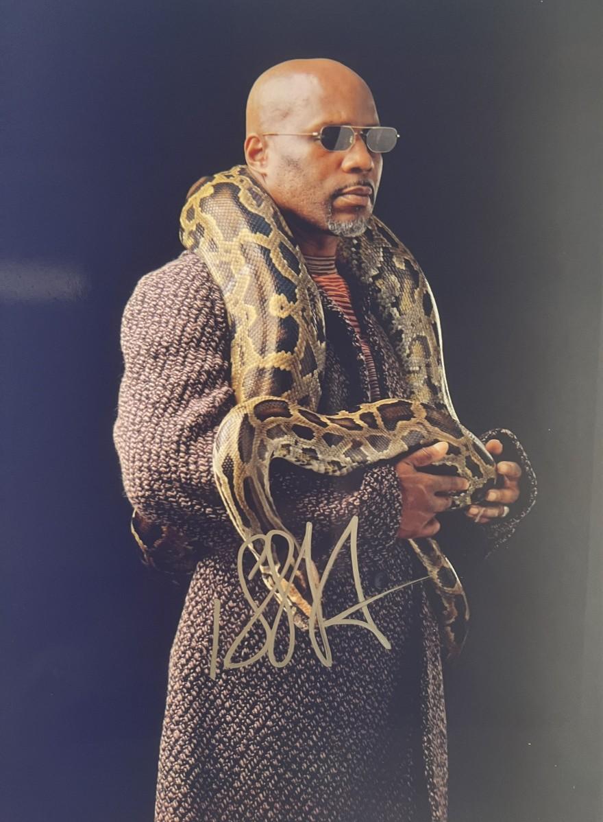 Rapper DMX signed photo | EstateSales.org