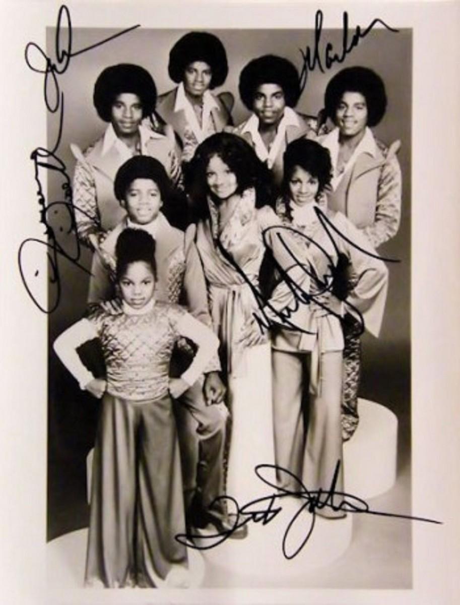 The Jackson 5 signed promo photo | EstateSales.org
