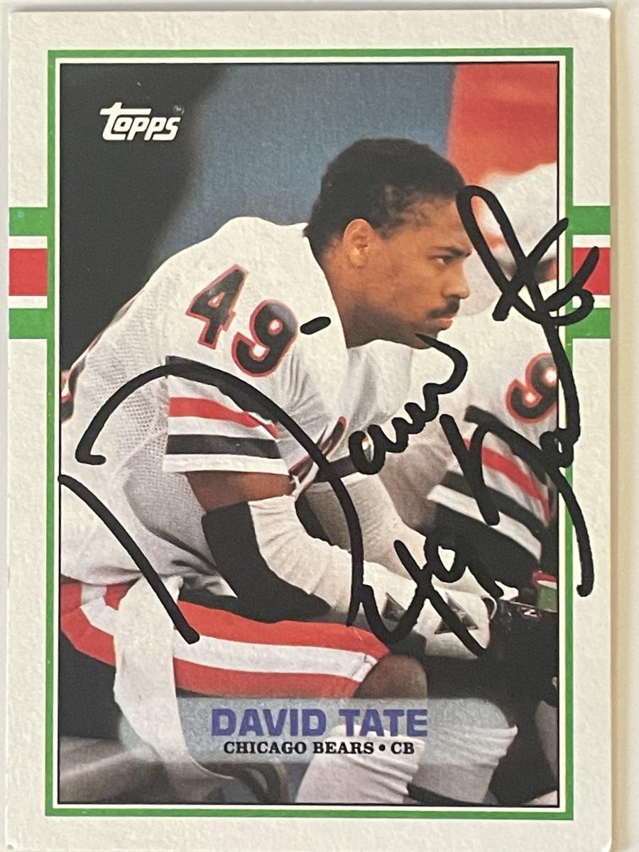 Chicago Bears David Tate 1989 Topps #67 trading card | EstateSales.org