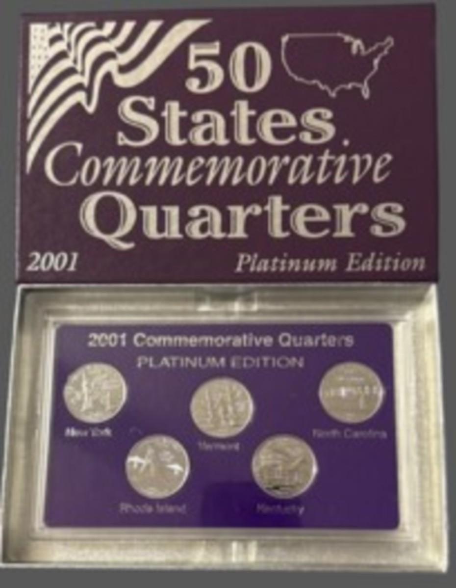 50 States Commemorative Quarters 1999 Gold ED. | EstateSales.org