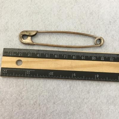 Large vintage, safety pin | EstateSales.org