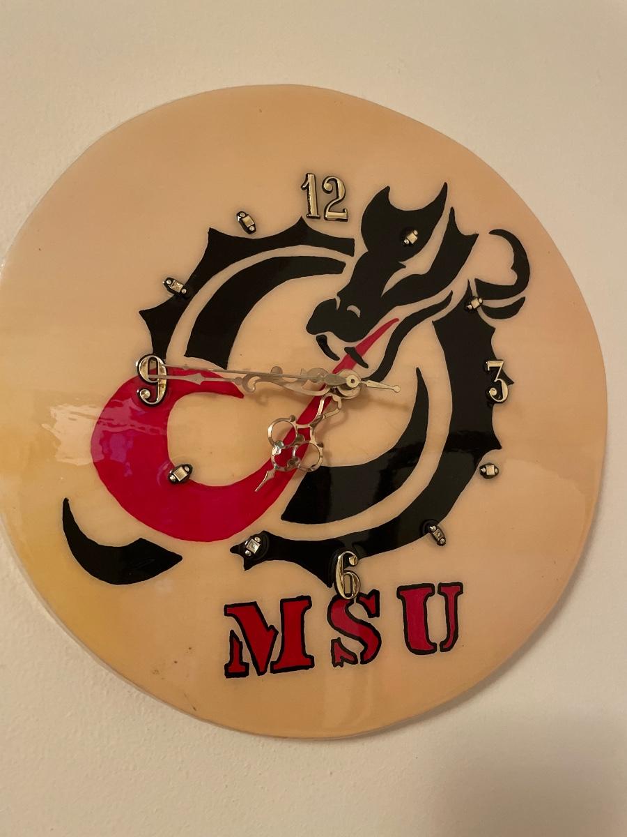 MSU clock | EstateSales.org
