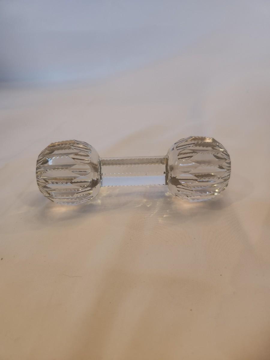 Vintage Crystal Knife Rest | EstateSales.org