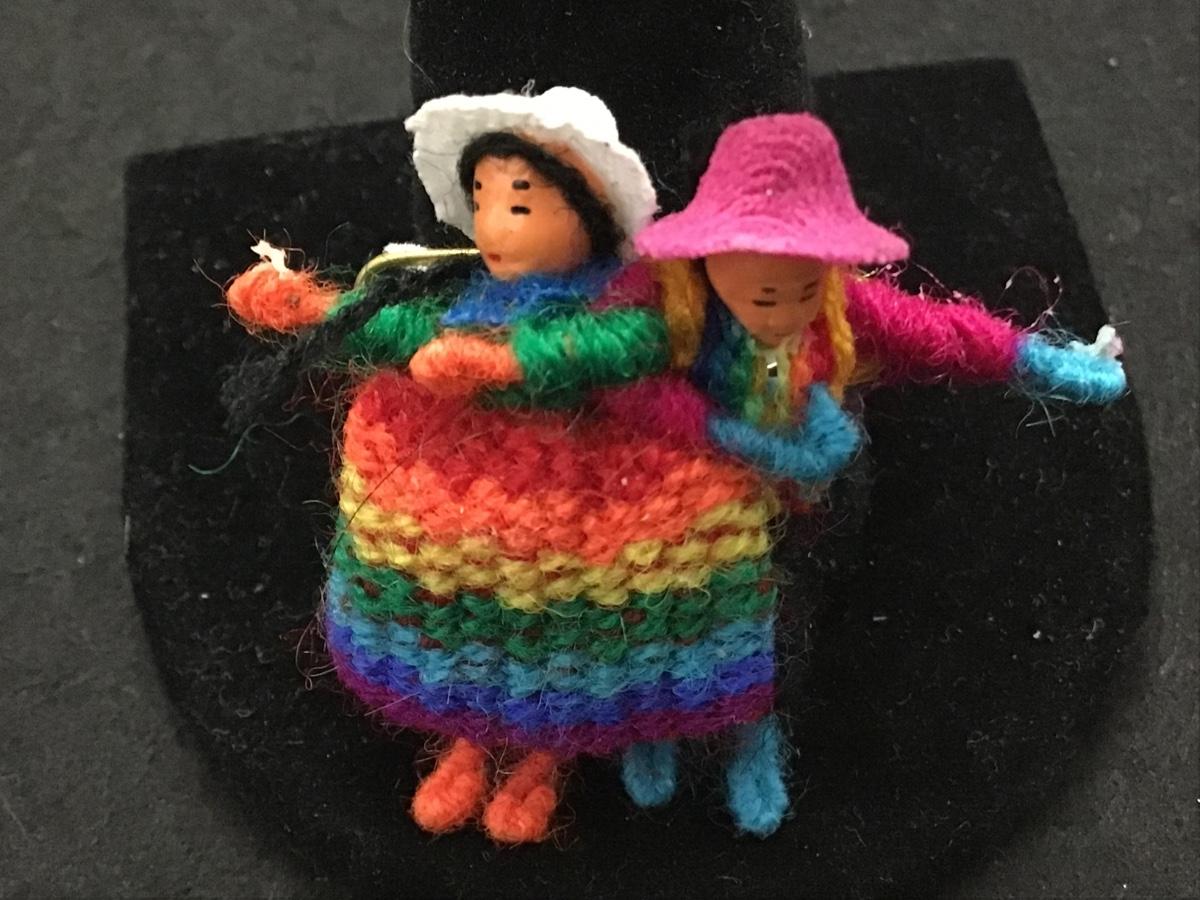 Worry Doll Pin | EstateSales.org