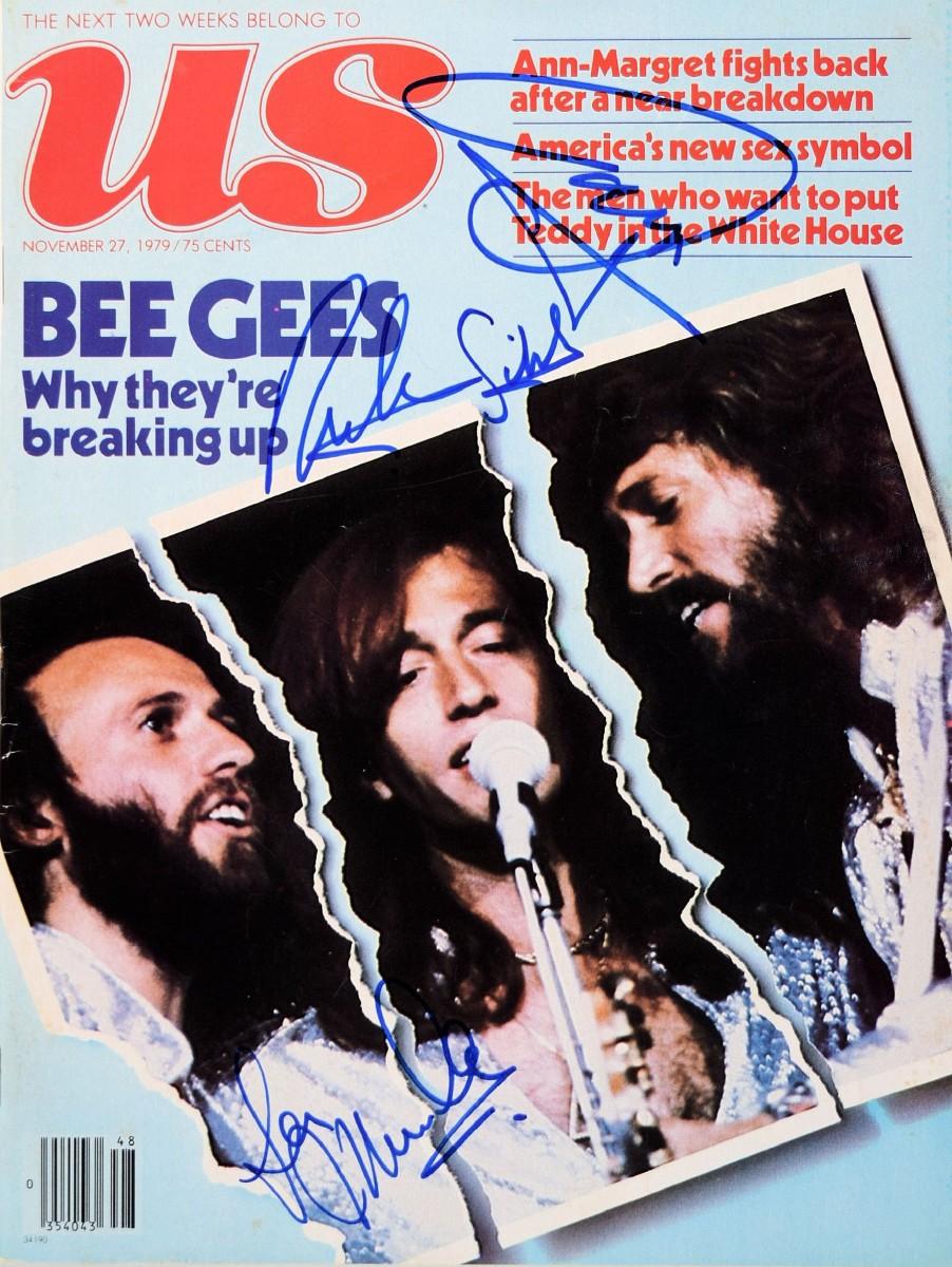 Bee Gees signed US Magazine | EstateSales.org
