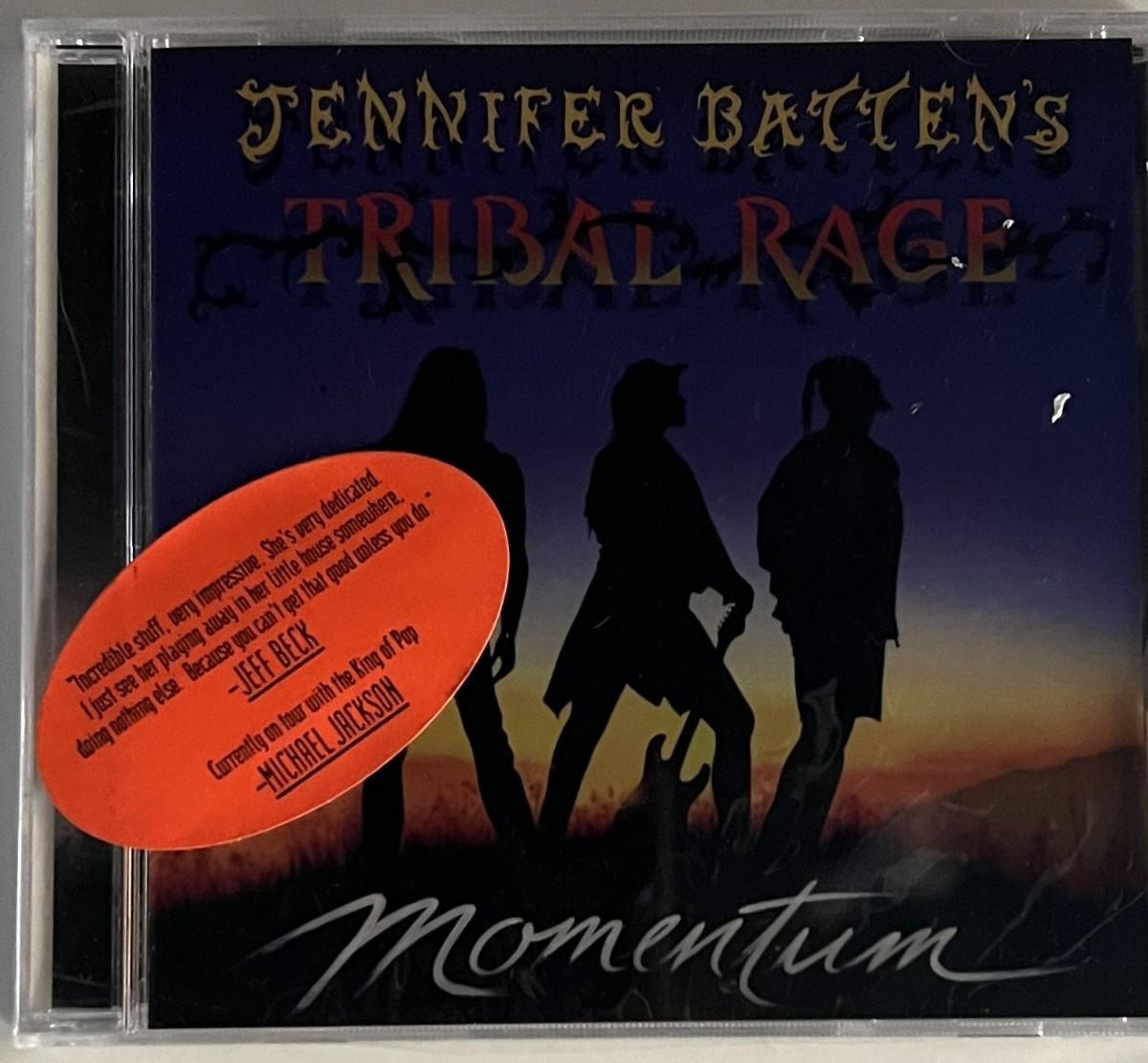 Jennifer Battens Tribal Rage CD. 5x6 inches | EstateSales.org