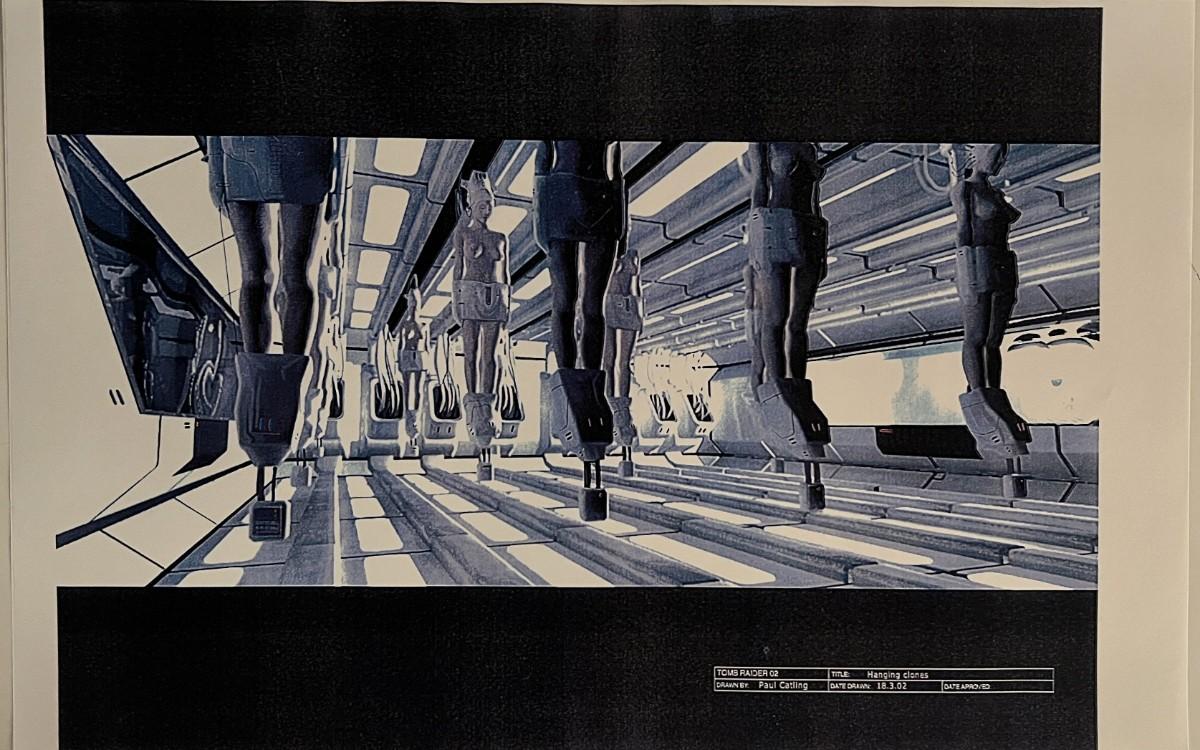 Lara Croft Tomb Raider Paramount Pictures concept art | EstateSales.org