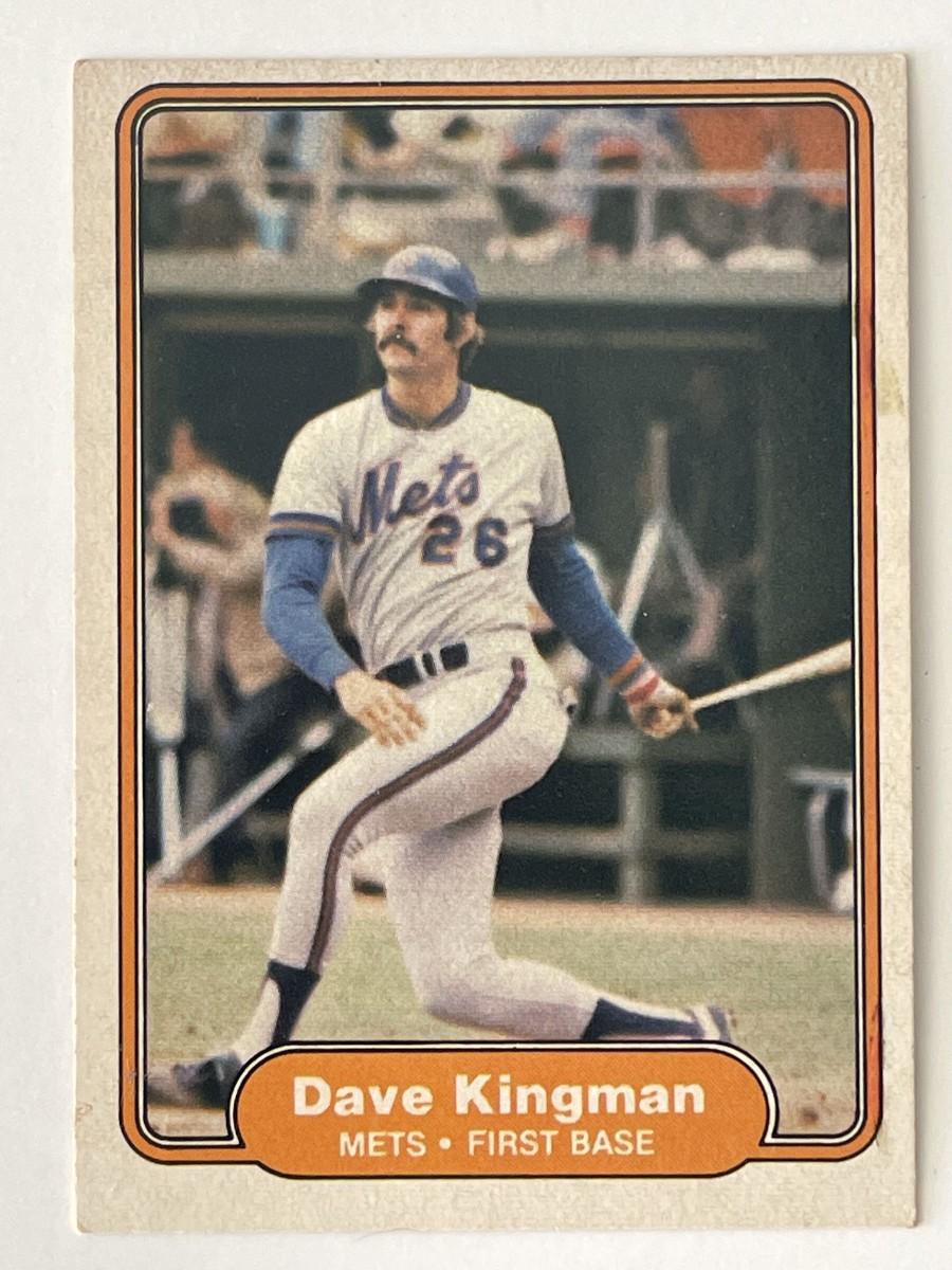 New York Mets Dave Kingman baseball trading card | EstateSales.org