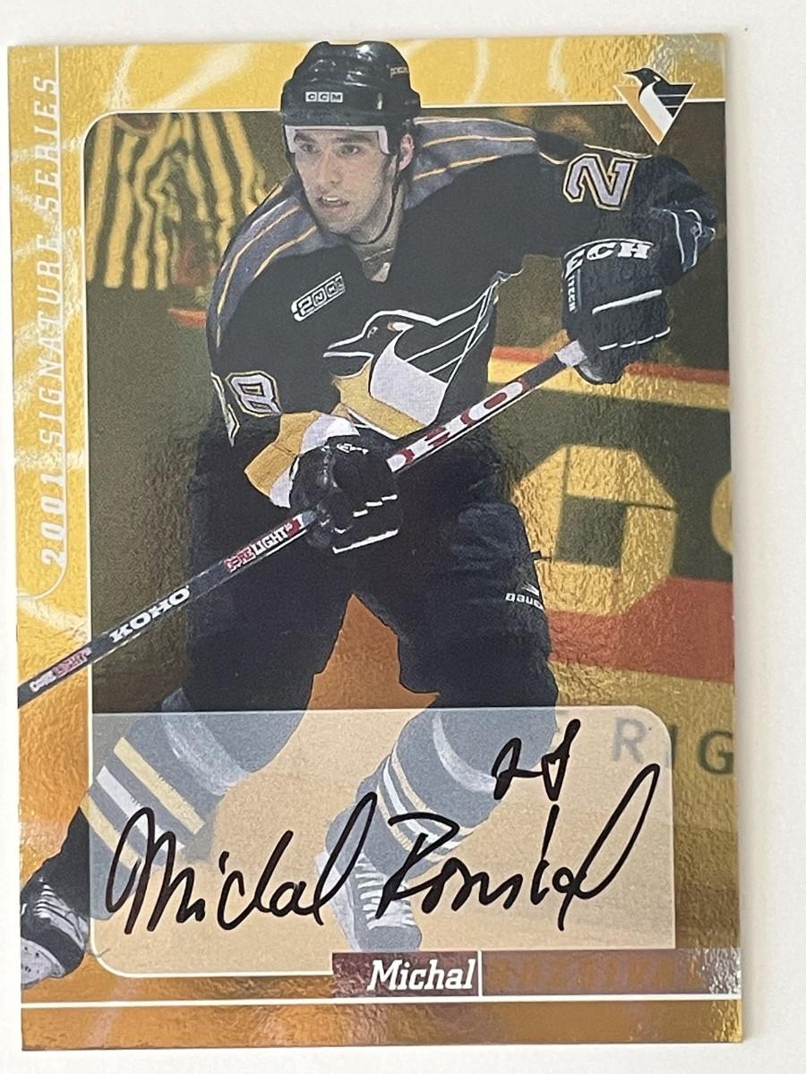 Pittsburgh Penguins Michal Rozsíval 200 In The Game #91 signed trading ...
