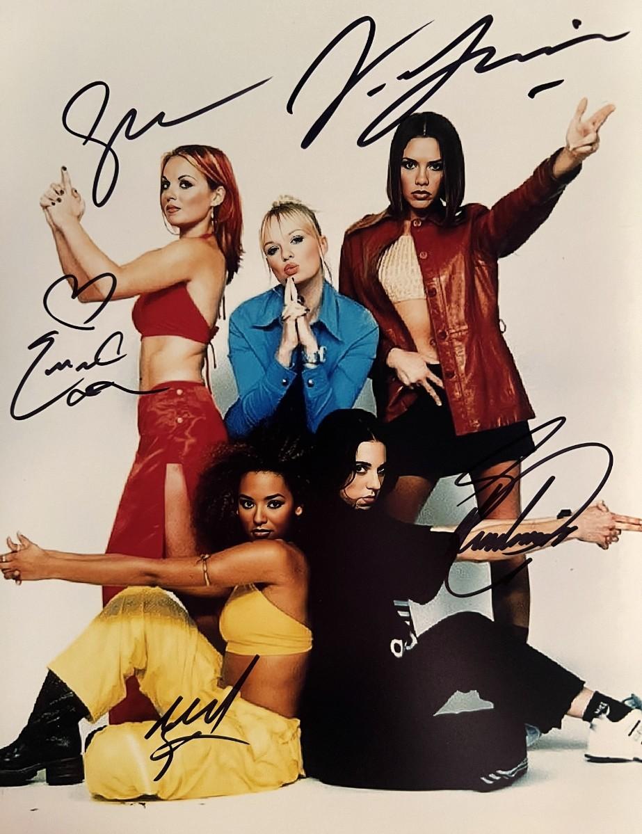 Spice Girls band signed photo | EstateSales.org