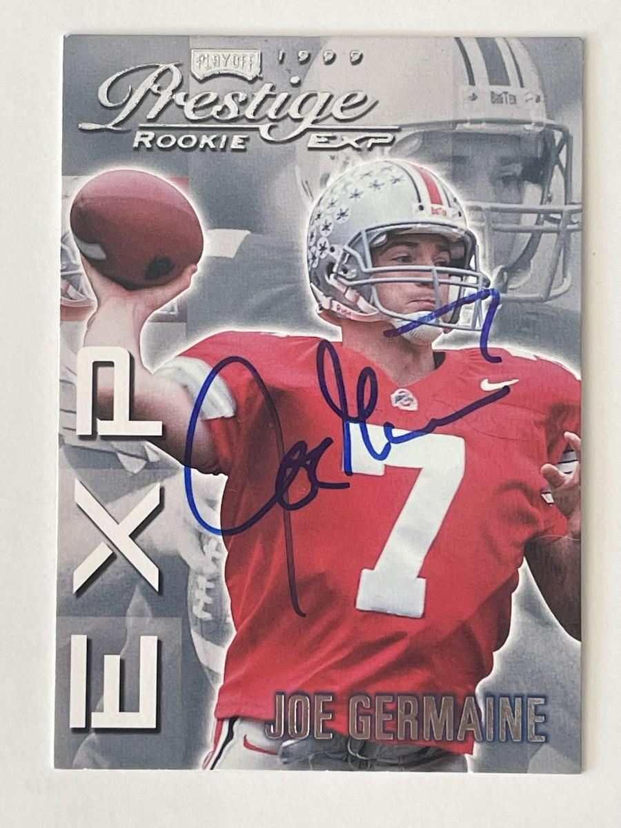 St. Louis Rams Joe Germaine 1999 Playoff #16 signed trading card ...