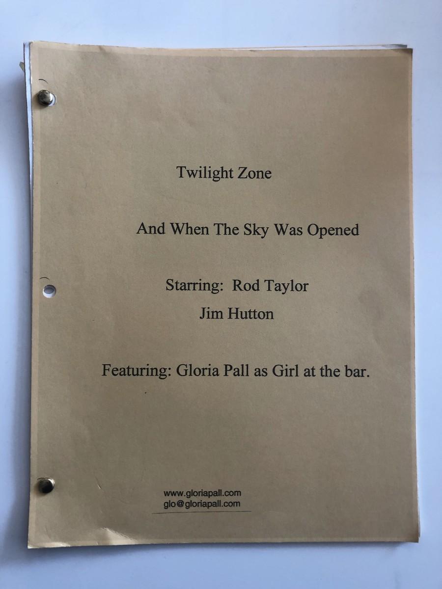 The Twilight Zone - And When the Sky Was Opened - Original Script ...