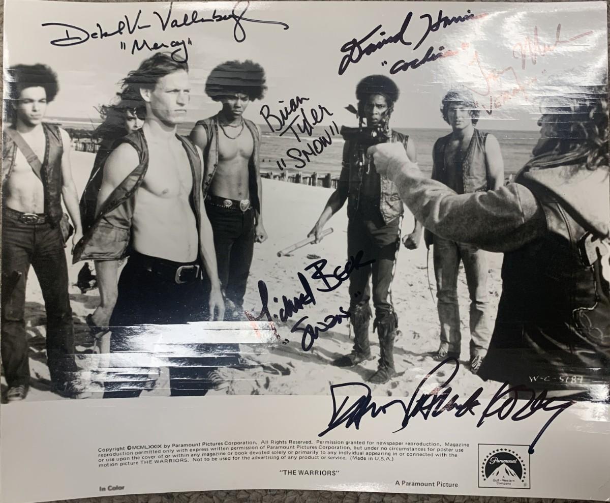 The Warriors cast signed photo | EstateSales.org