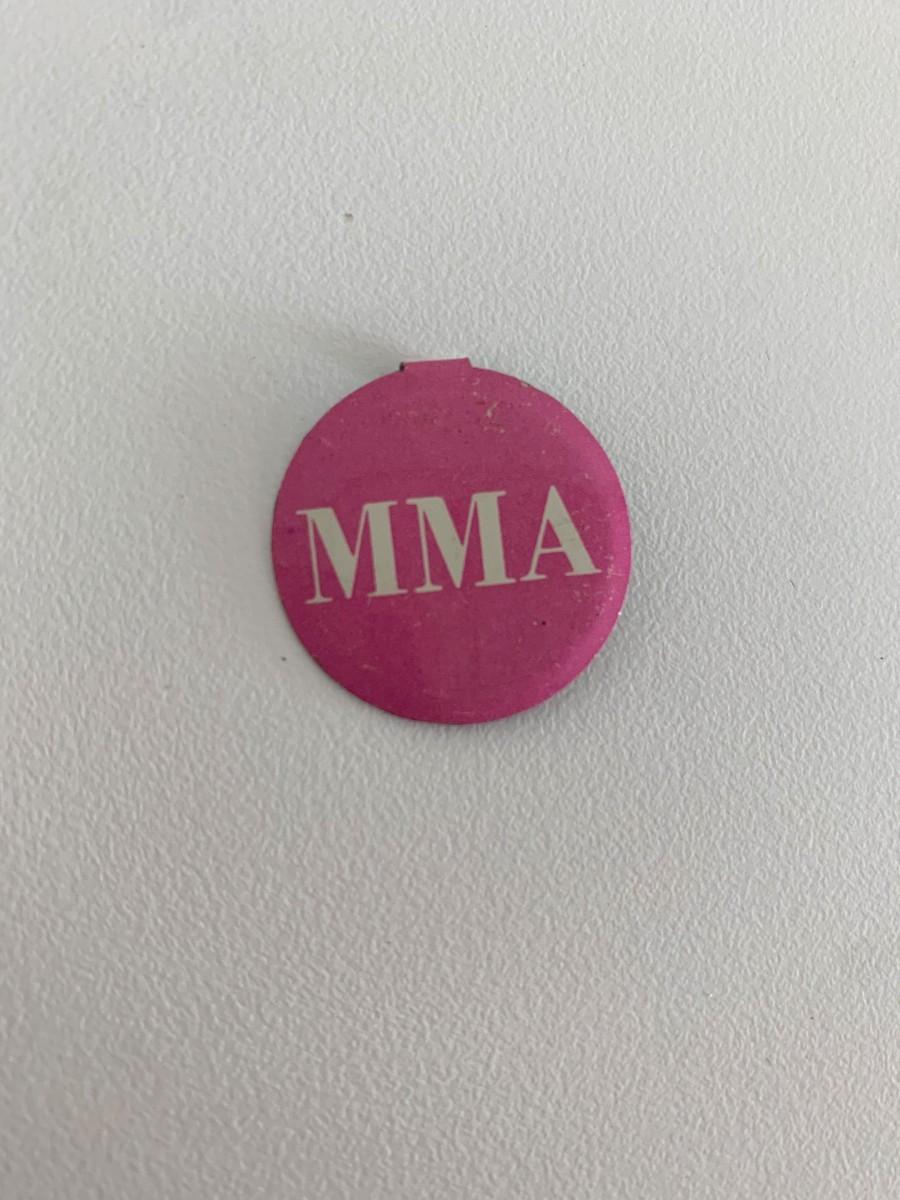 MMA vintage pin | EstateSales.org