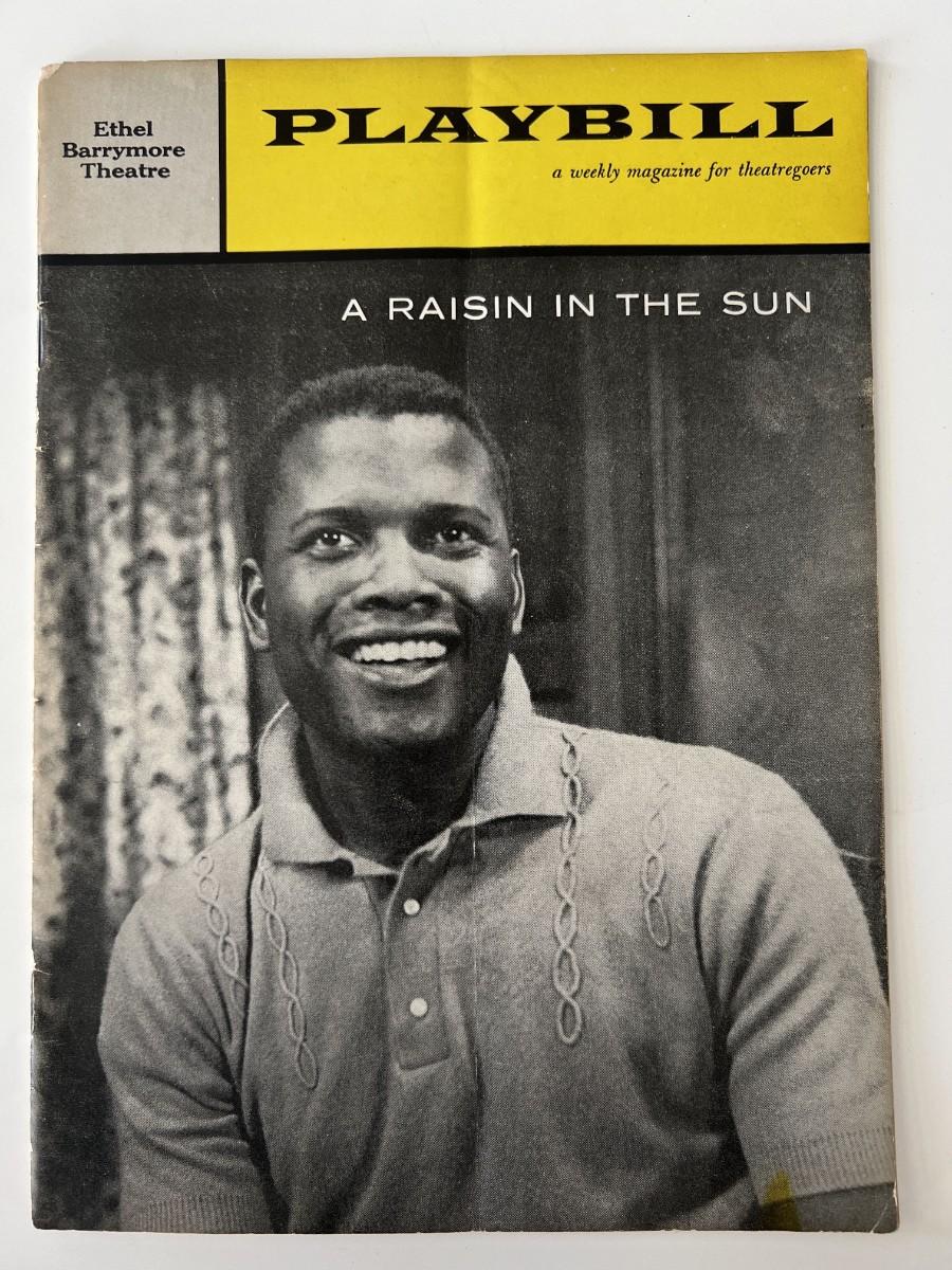 A Raisin in the Sun playbill | EstateSales.org