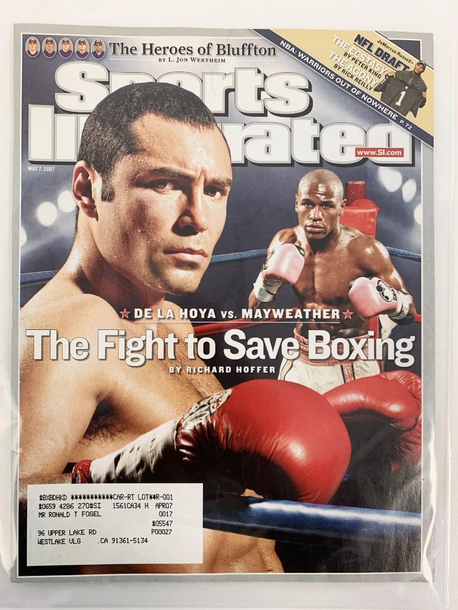 Sports Illustrated Magazine De La Hoya vs. Mayweather May 7, 2007 ...