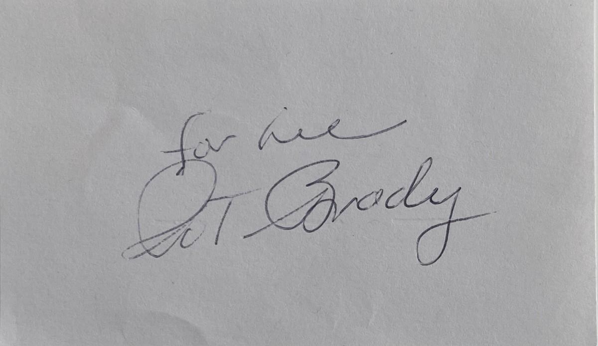 Pat Brady original signature | EstateSales.org