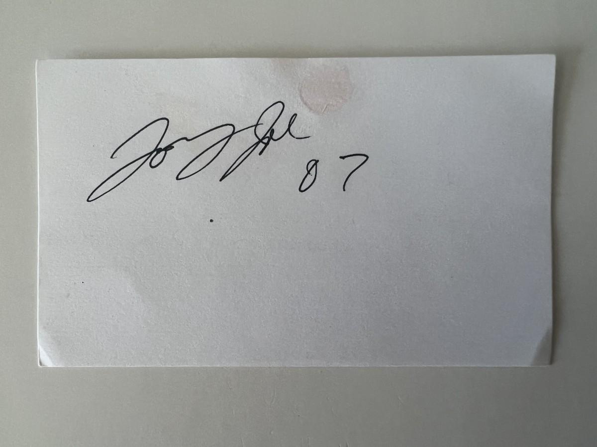 Tony Joe White original signature | EstateSales.org
