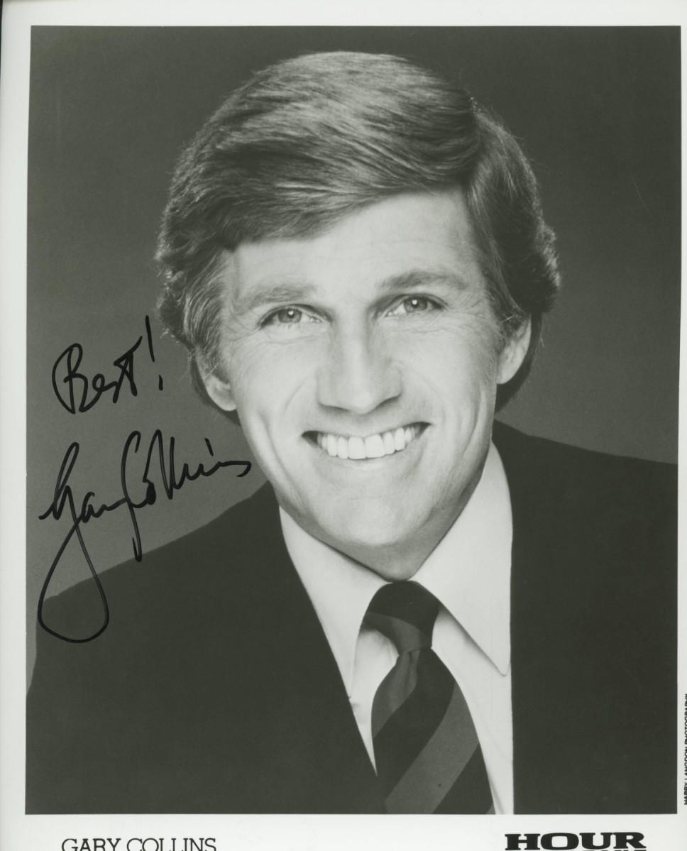 Gary Collins signed photo | EstateSales.org
