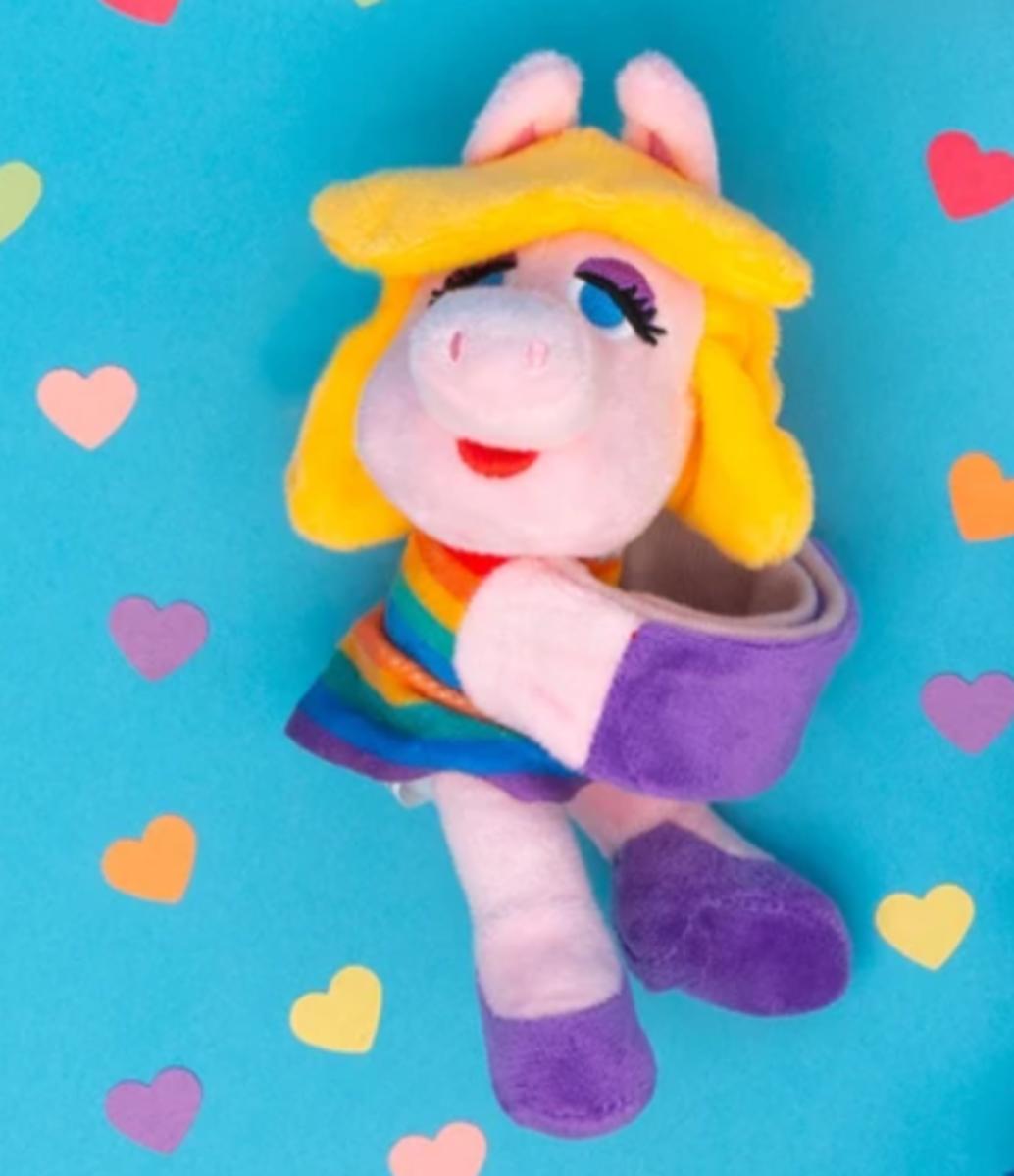 Disney Pride Collection Cutie Cuff Snap Bracelet with Plush Figure Miss ...