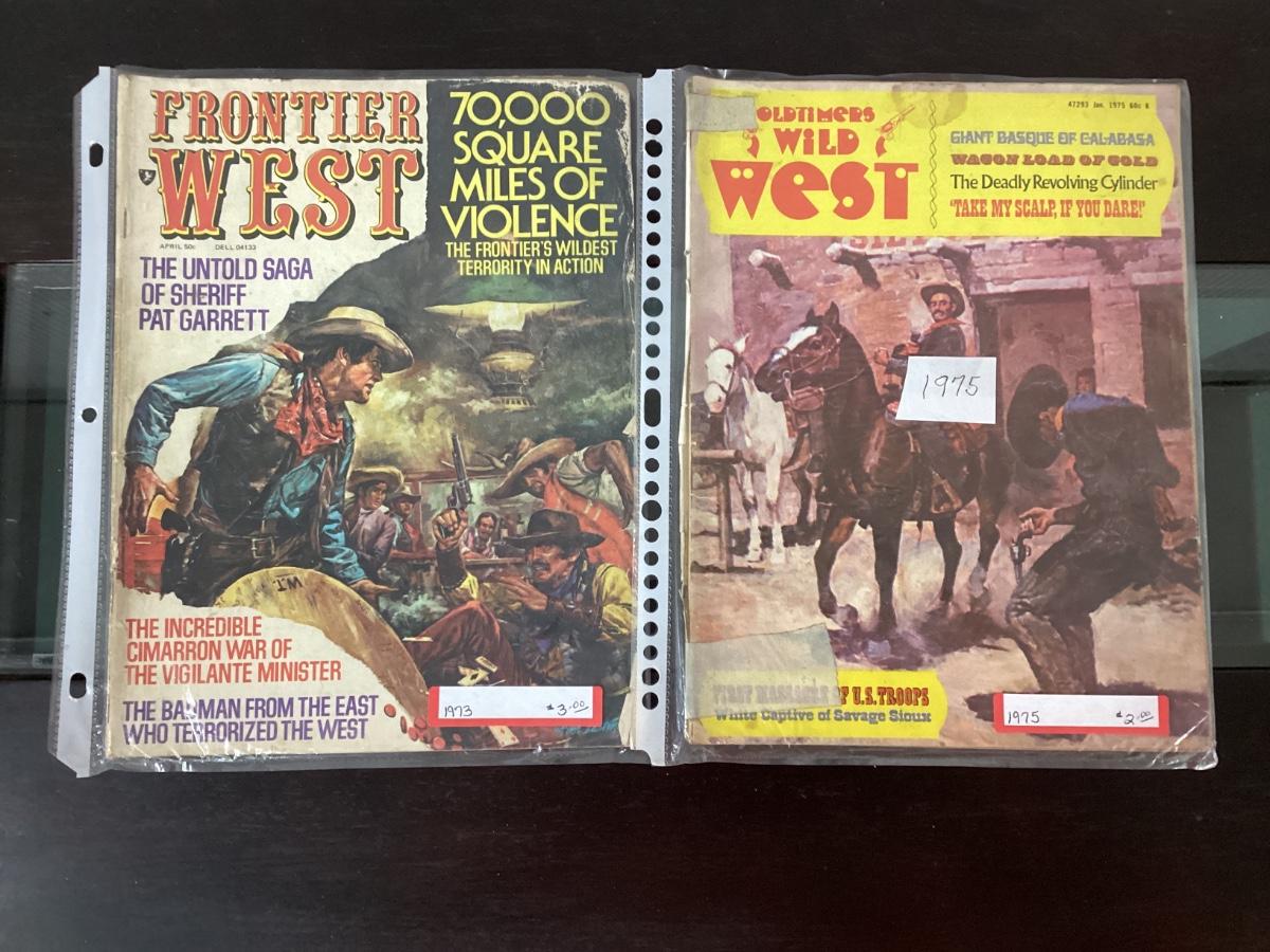 Lot of two western magazines | EstateSales.org