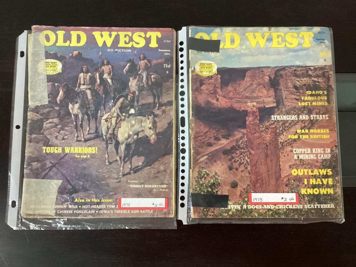 Lot of two western magazines | EstateSales.org