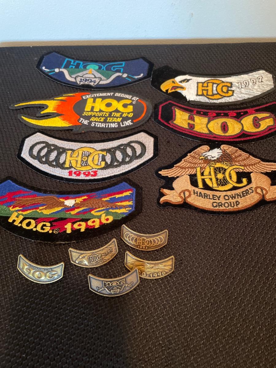 HOG patches and pins | EstateSales.org