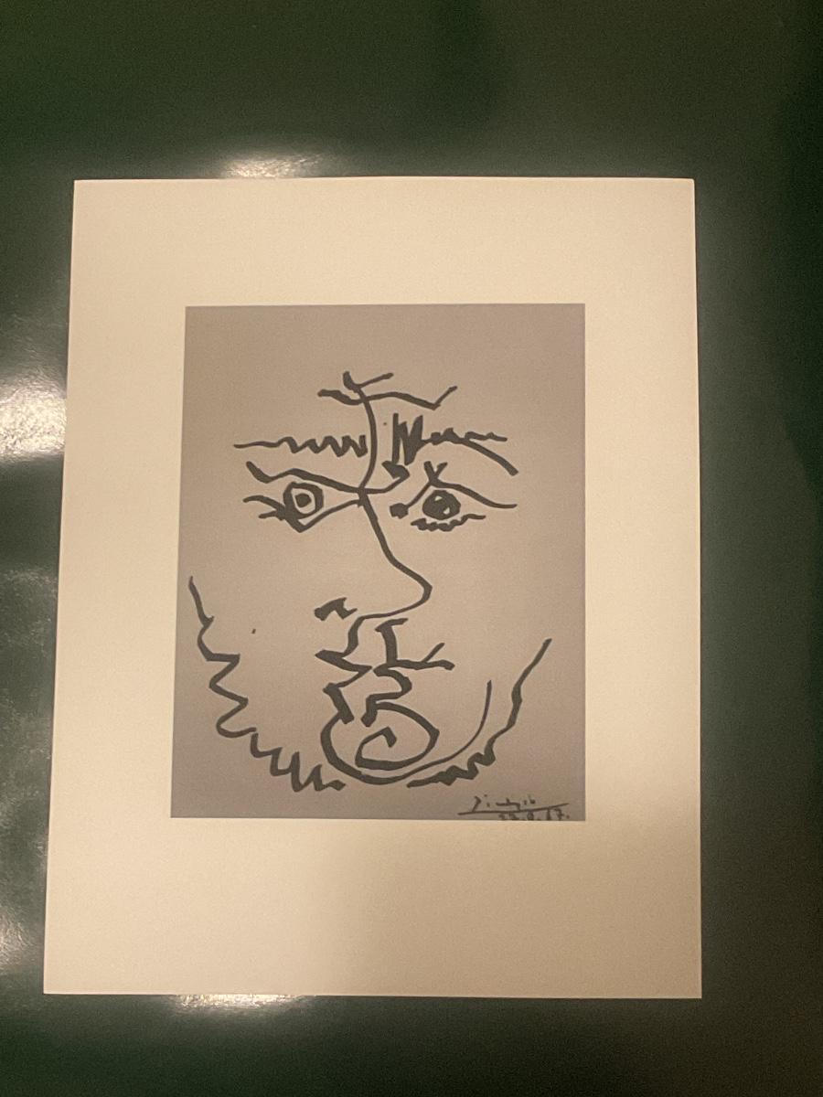 Picasso Print Lithograph Style | EstateSales.org