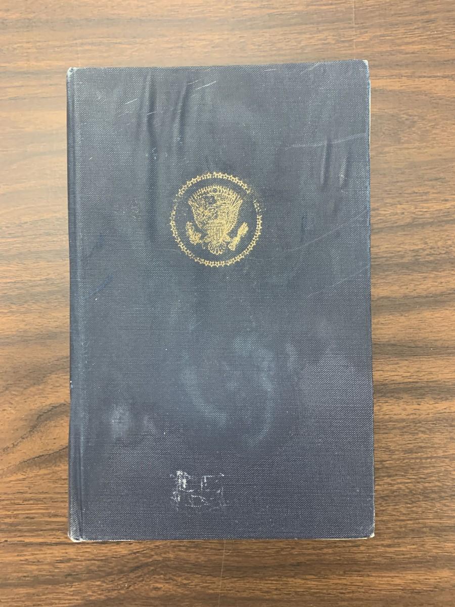 Warren Commission report/book signed by Gerald Ford | EstateSales.org
