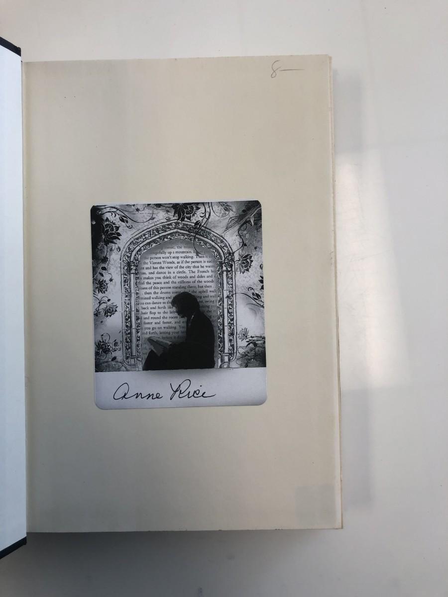 Violin Anne Rice signed book | EstateSales.org