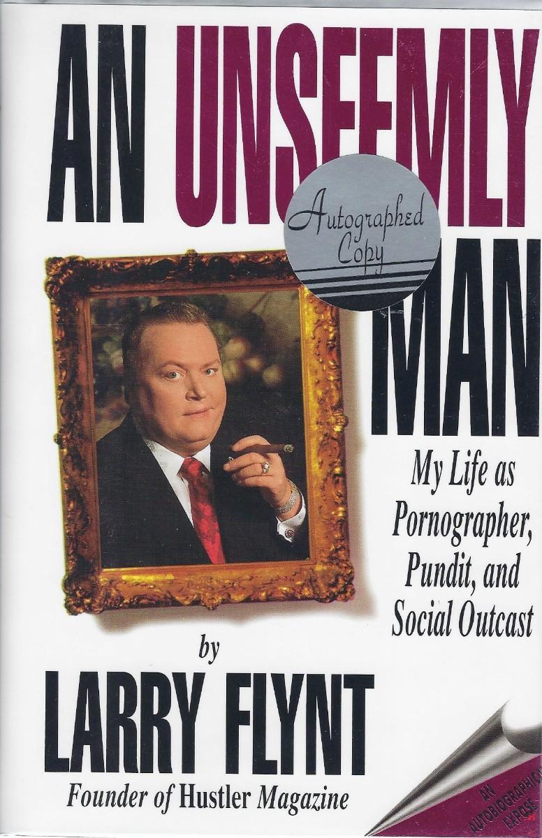 Larry Flynt signed book | EstateSales.org