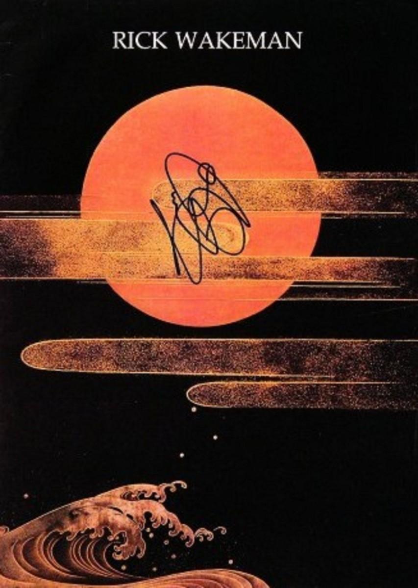 Rick Wakeman signed tour book | EstateSales.org