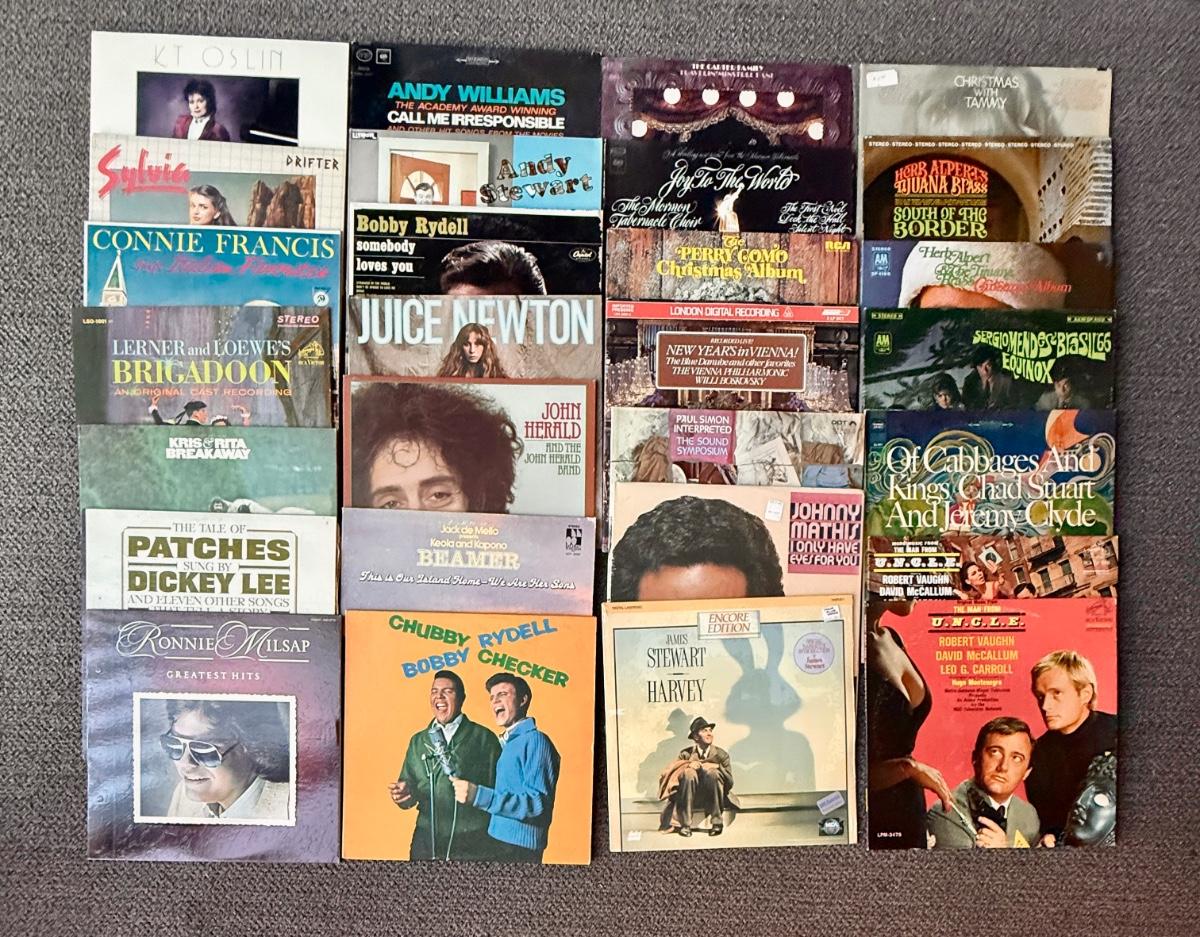 Vintage 33RPM Record Album Lot - 28 Albums | EstateSales.org