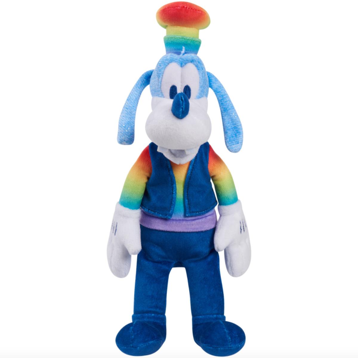 Disney Rainbow Collection Standard 9" Pride Rainbow Plush – Goofy ...