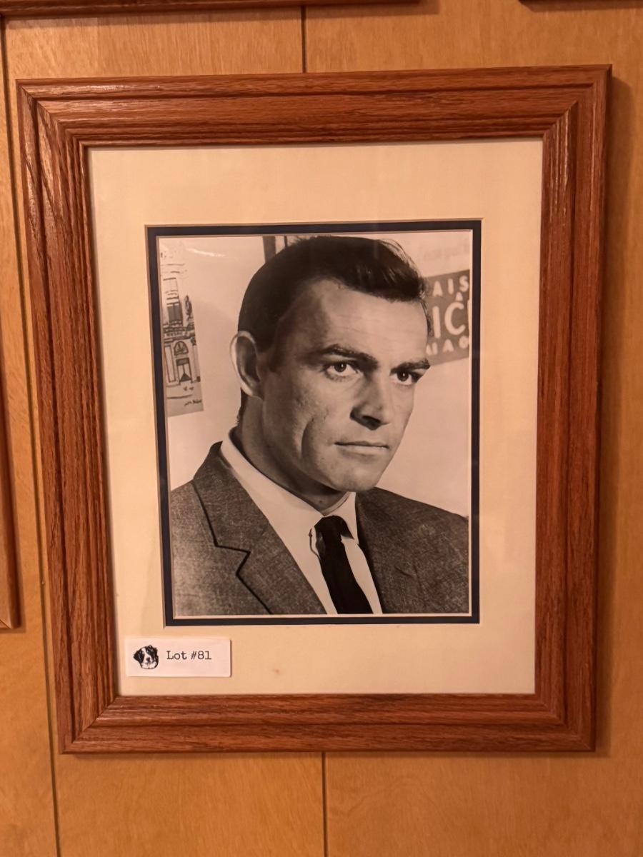 Vintage Framed Art - Sean Connery | EstateSales.org