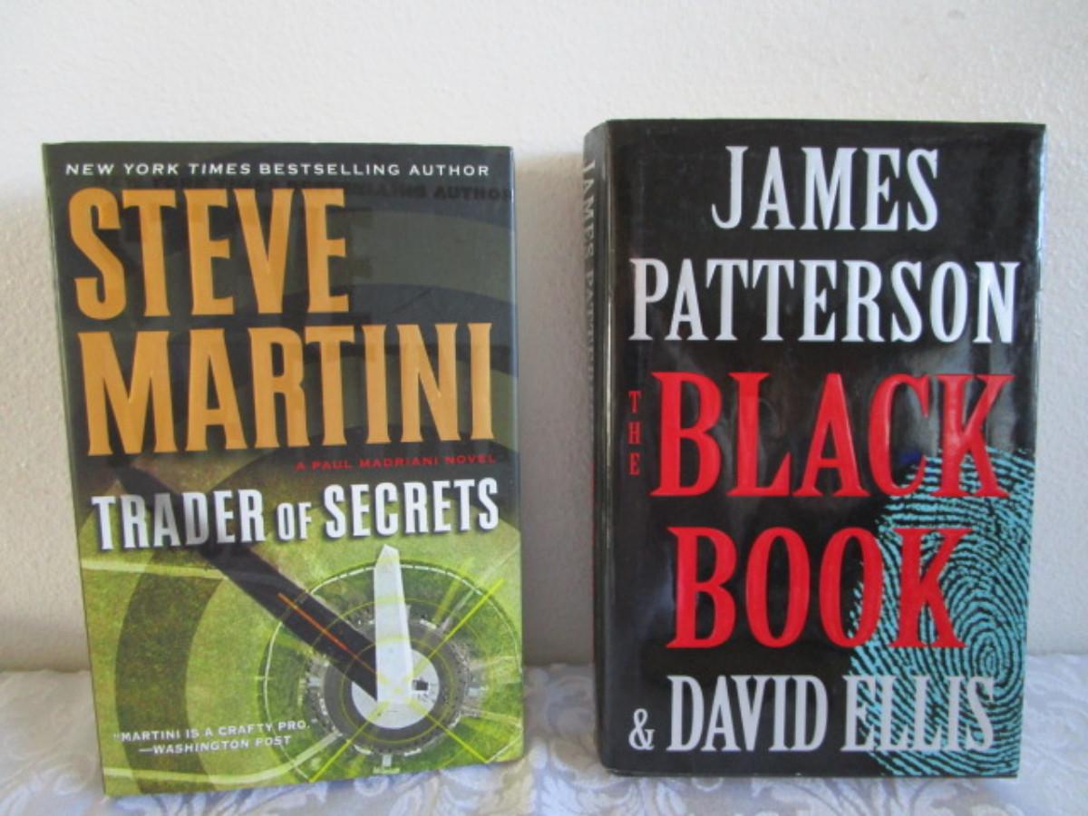 James Patterson, Steve Martini novels | EstateSales.org