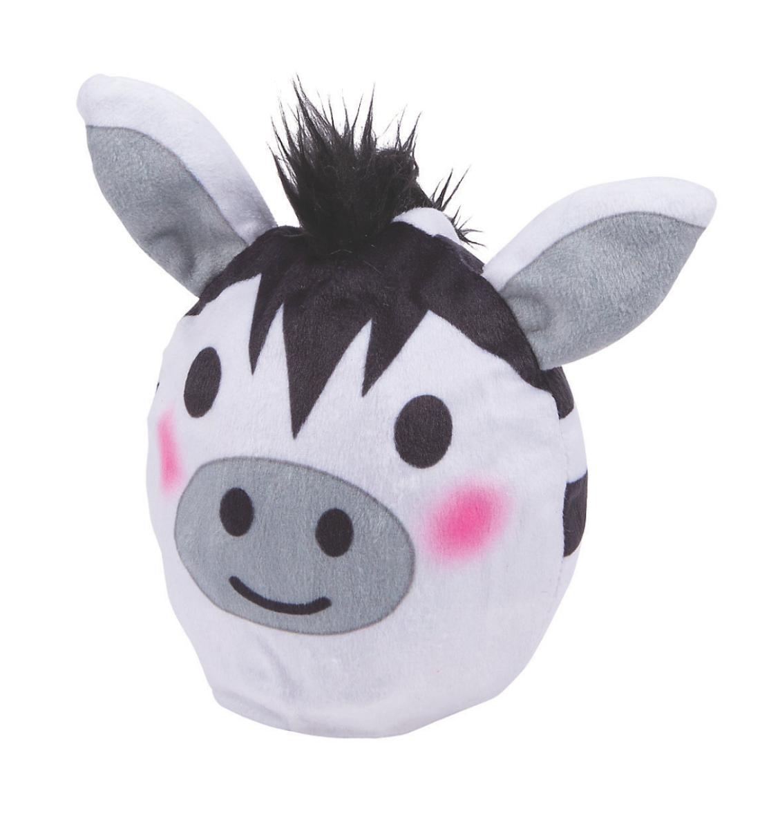 6-Piece Inflatable Stuffed Zebra Balls for Party, Zoo, Wild Animal ...