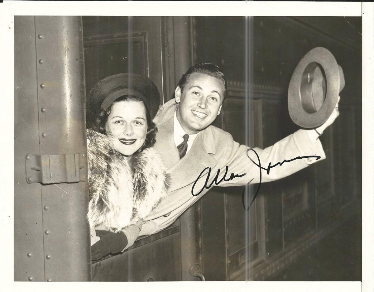 Allan Jones Signed Photo | EstateSales.org
