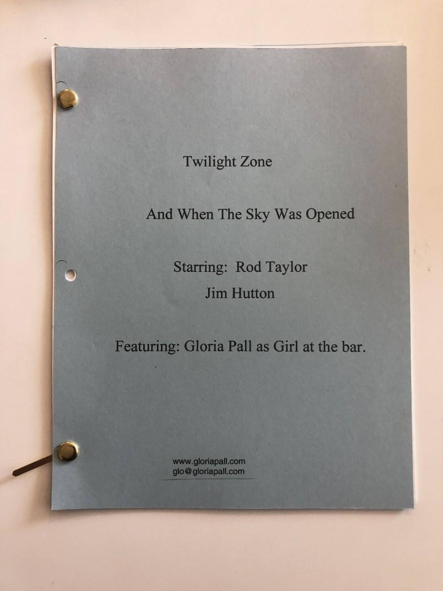 The Twilight Zone - And When the Sky Was Opened - Original Script ...
