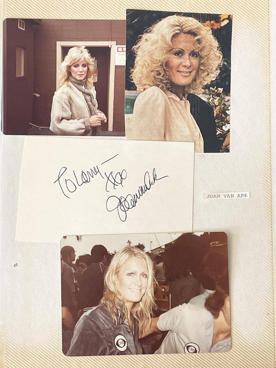 Joan Van Ark original signature and photos | EstateSales.org