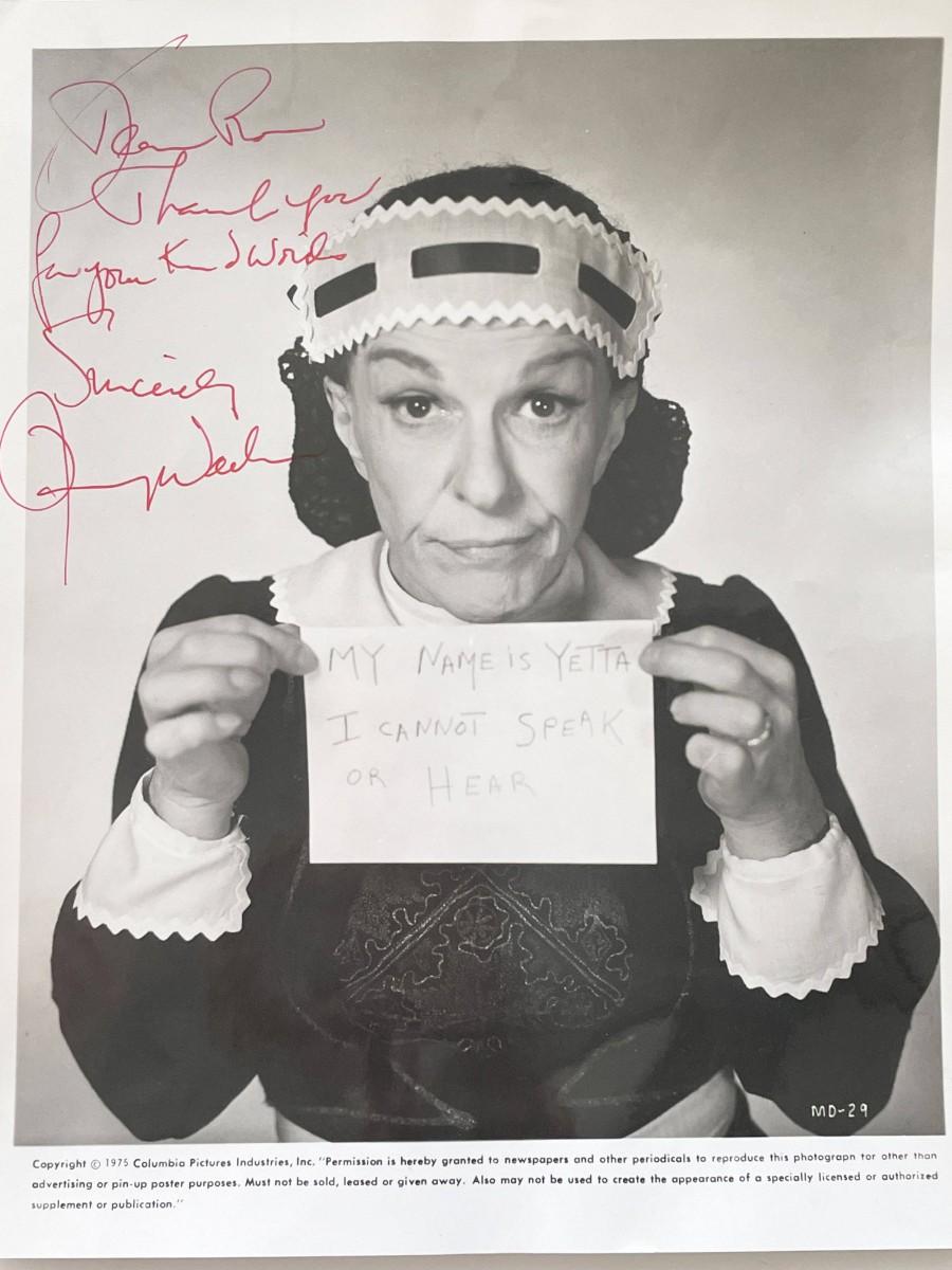 Nancy Walker signed photo | EstateSales.org