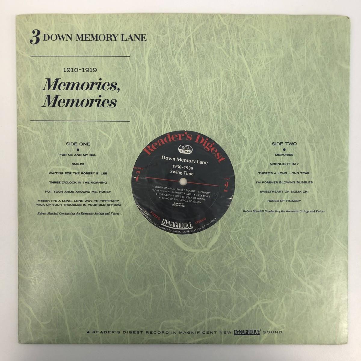 Down Memory Lane Memories Memories Album | EstateSales.org