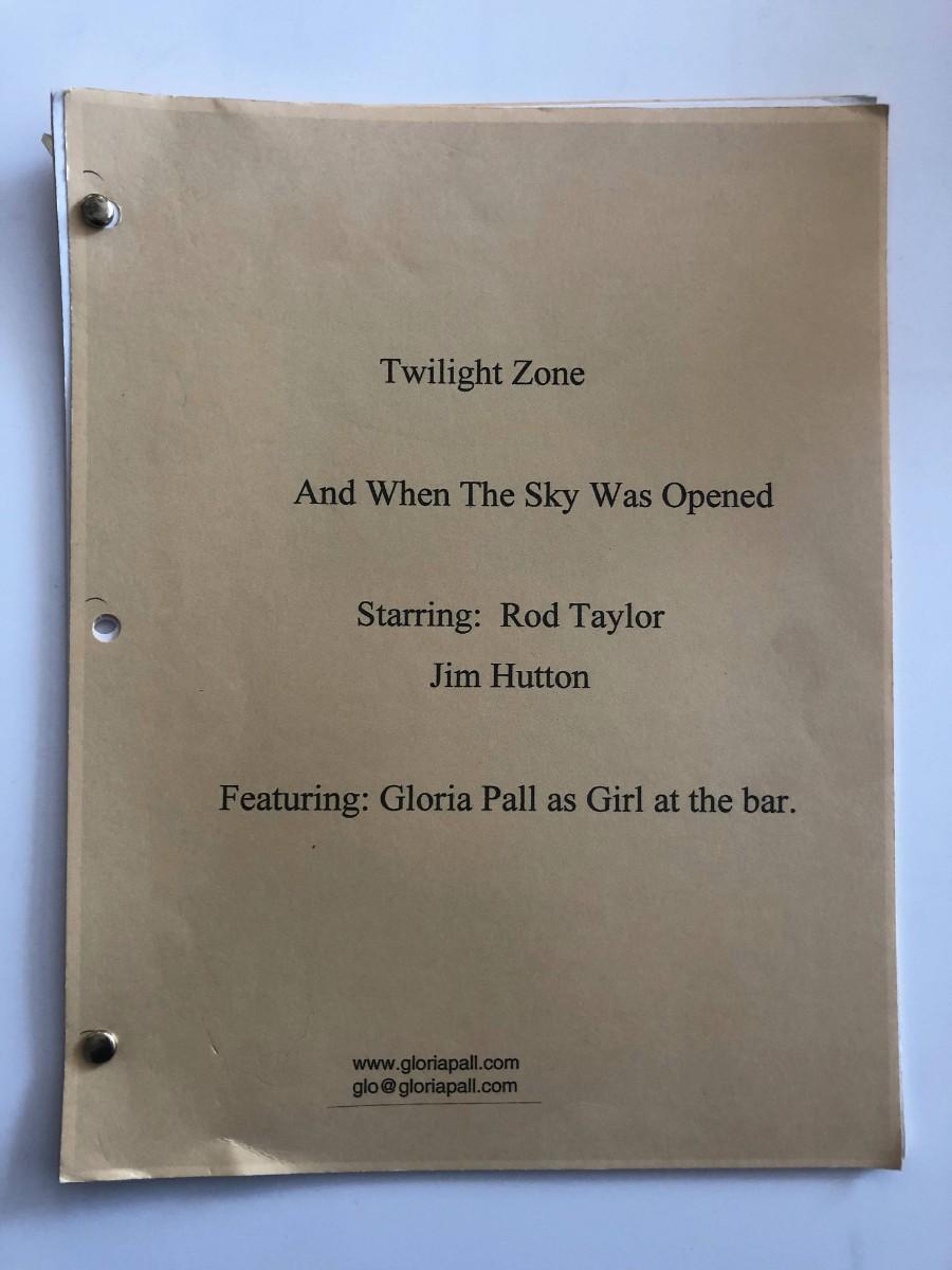 The Twilight Zone - And When the Sky Was Opened - Original Script ...
