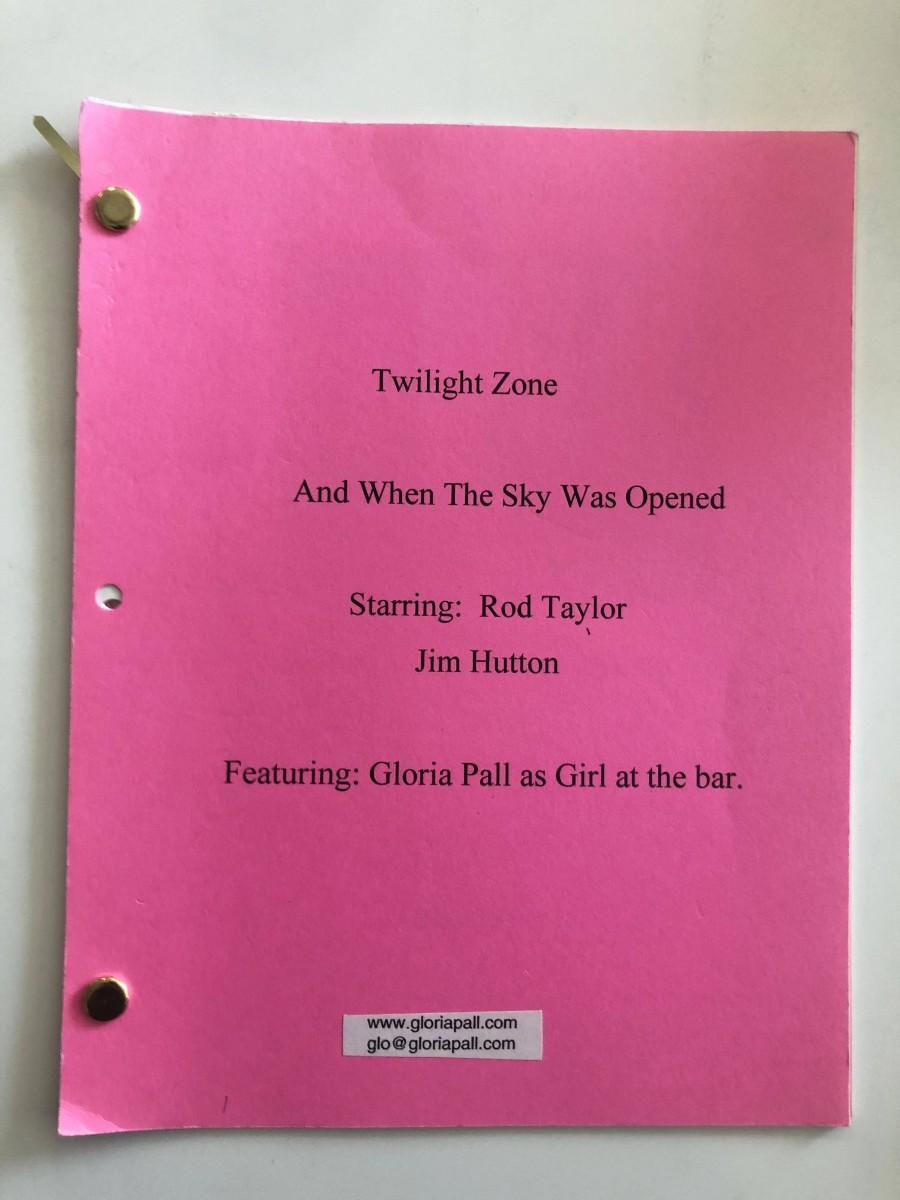 The Twilight Zone - And When the Sky Was Opened - Original Script ...