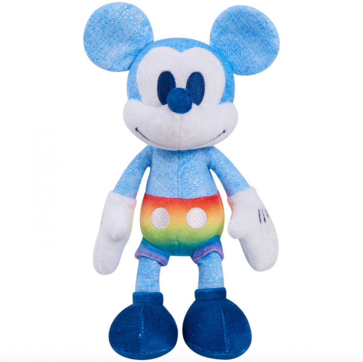 Disney Rainbow Collection Standard 9" Pride Rainbow Plush – Mickey ...
