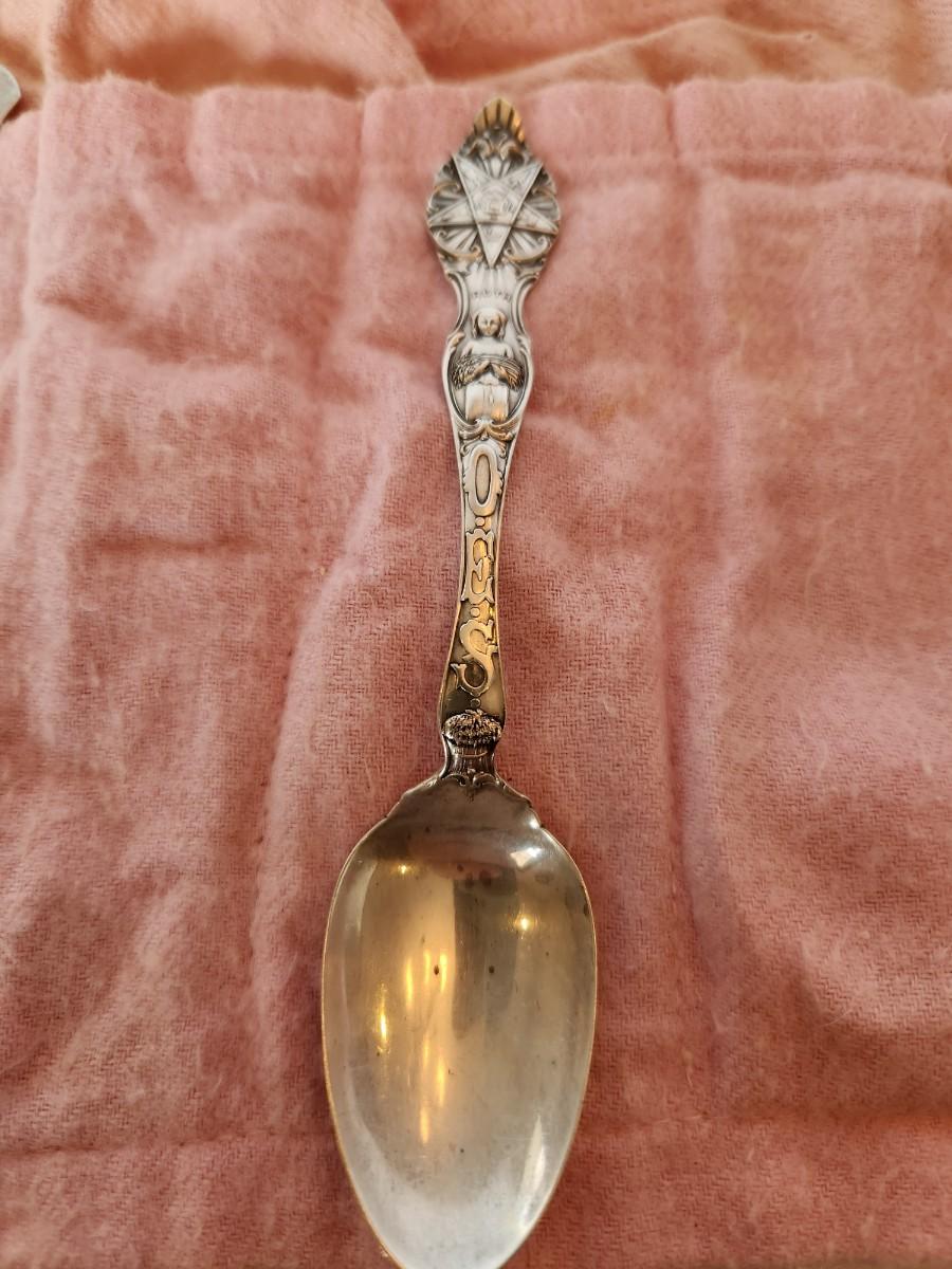 Order of Eastern Star Masonic Souvenir Spoon | EstateSales.org