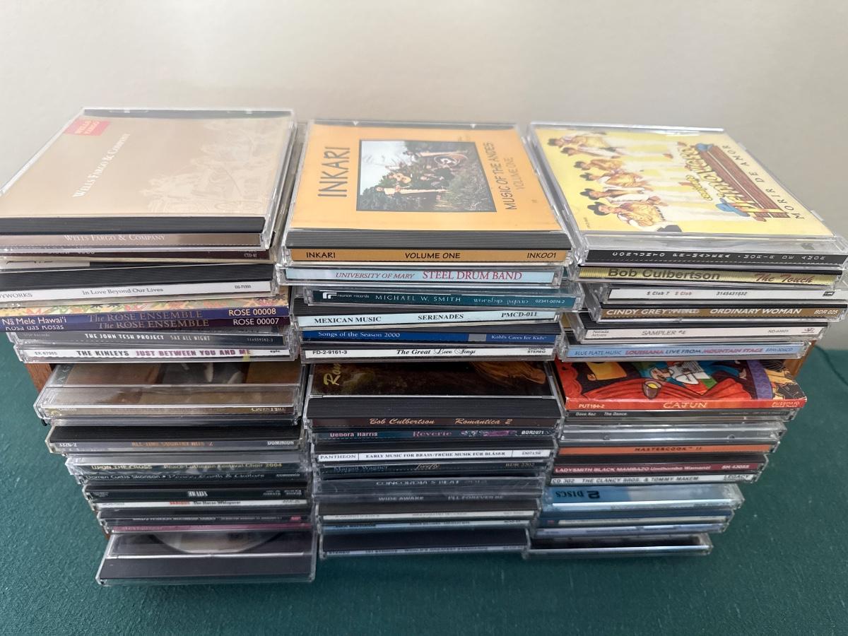 Variety of music CDs | EstateSales.org