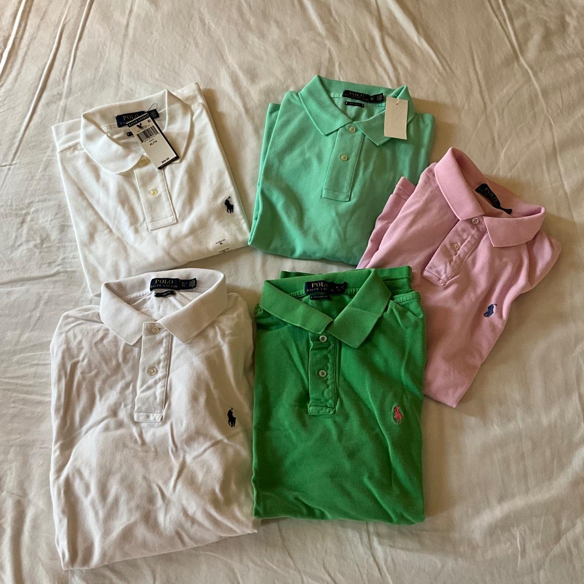 M968 Lot of Mens Short Sleeve Polo Shirts | EstateSales.org