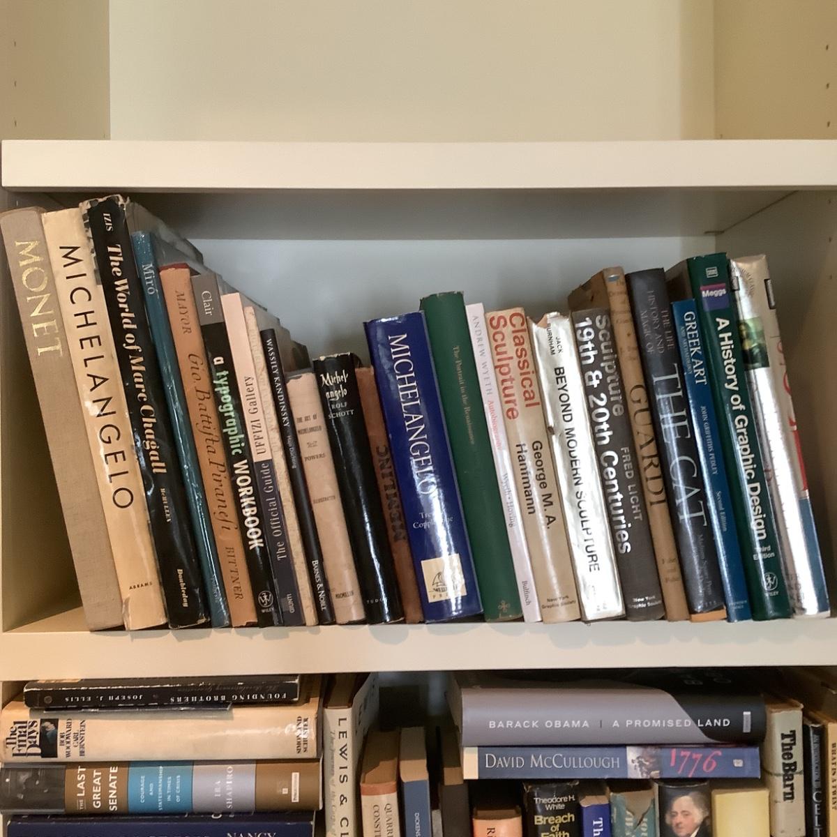 L656 Lot of Famous Artist’s Hardback Books | EstateSales.org